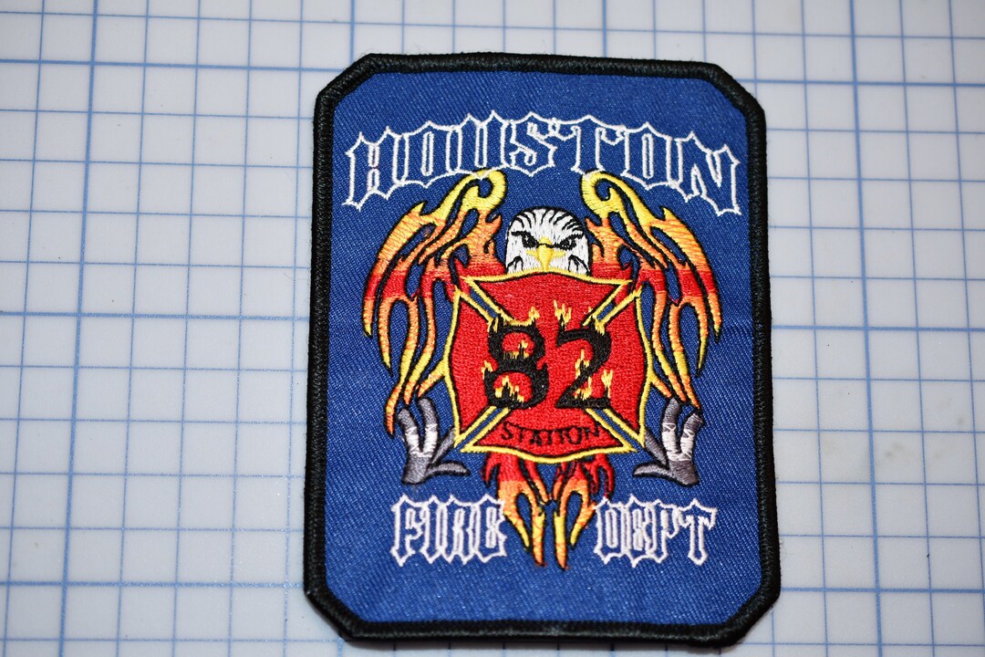 Houston Texas Fire Department Collectable Station 82 Patch (B11) - Etsy