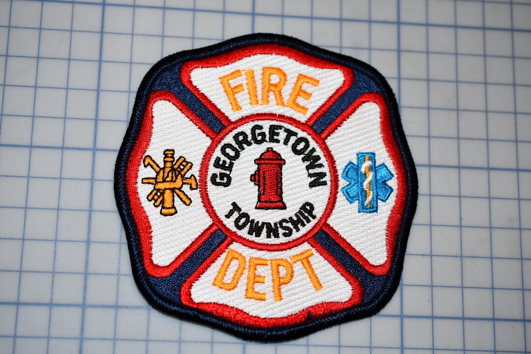 Georgetown Township Michigan Fire Department Patch (U.S Fire Patches ...