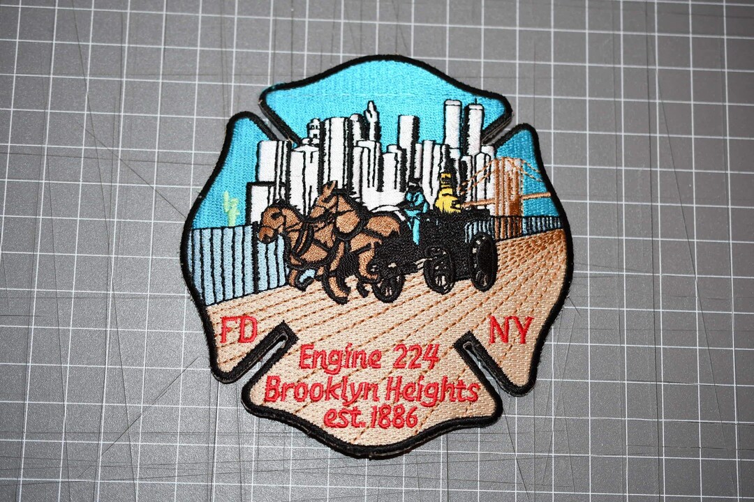 FDNY Engine 224 Brooklyn Heights Patch B19 - Etsy