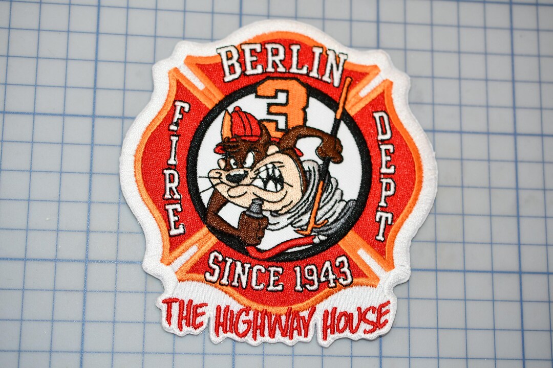 Berlin Connecticut Fire Department Station 3 Patch (S07-1) - Etsy