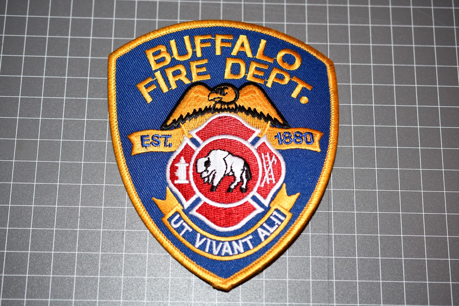 Buffalo New York Fire Department Patch B1 | Etsy