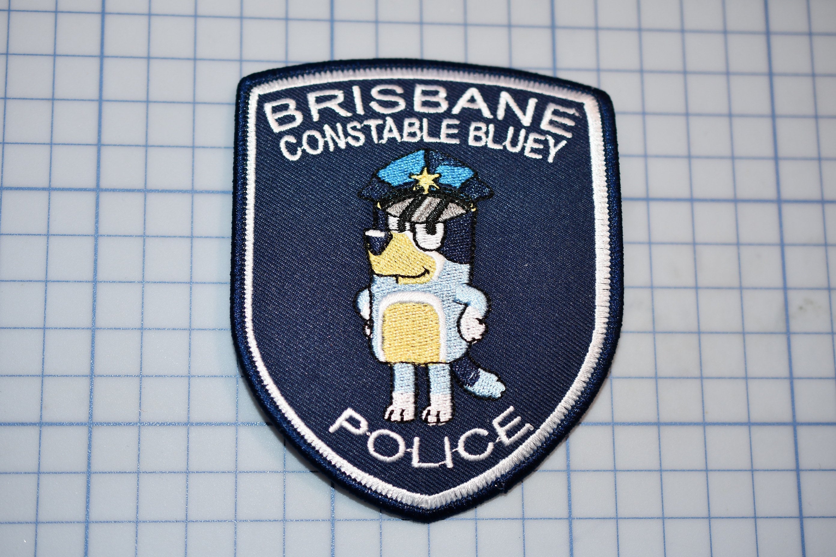 Brisbane Constable Bluey Patch B29-359 - Etsy