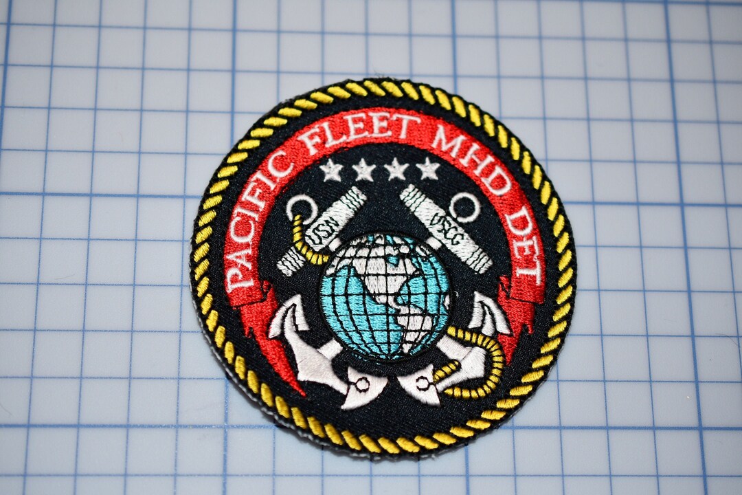 USN Pacific Fleet MHD DET Patch (B21-174) - Etsy