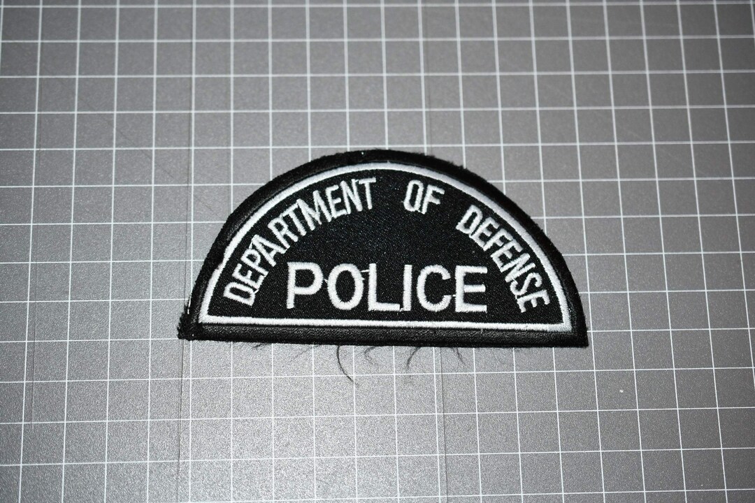 Department of Defense Police Patch B1 - Etsy