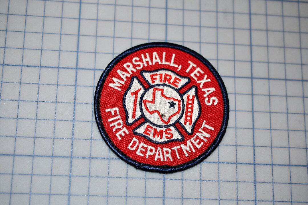 Marshall Texas Fire Department Patch U.S Fire Patches - Etsy