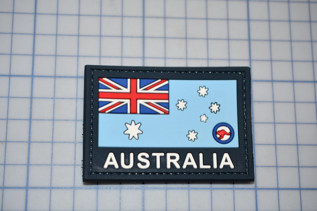 Australian RAAF Flag Patch - PVC (hook & Loop) (B22) - Etsy