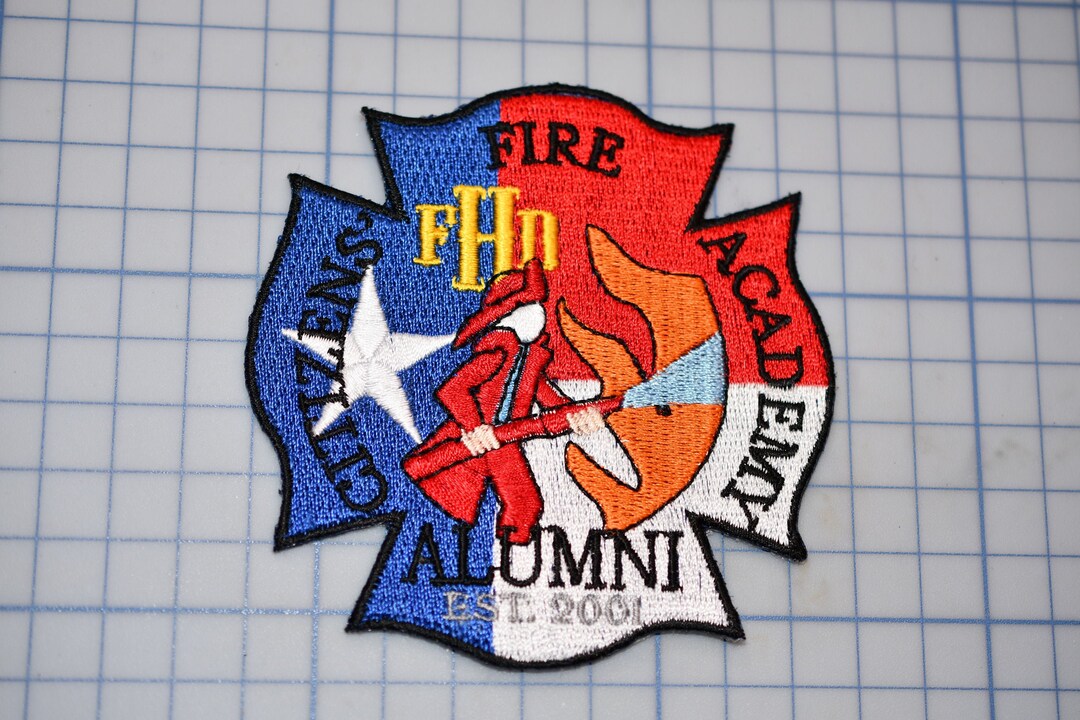 Houston Texas Fire Department Citizens Fire Academy Patch (B11) - Etsy