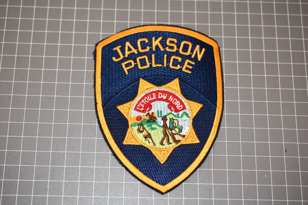 Jackson Minnesota Police Patch (B21-142) - Etsy
