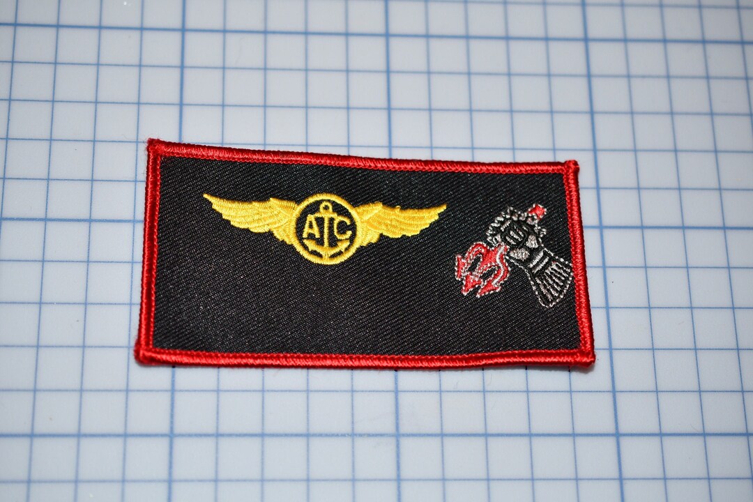 USN Air Crew Patch - Black (B21-173) - Etsy