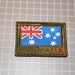 Australia Flag PVC Patch Blue Background hook & Loop B22 - Etsy