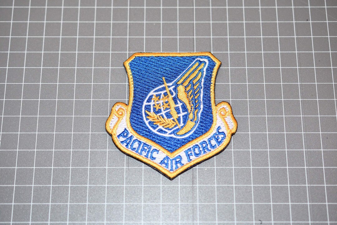 USAF Pacific Air Forces Patch (hook & Loop) ( US-MIL ) - Etsy