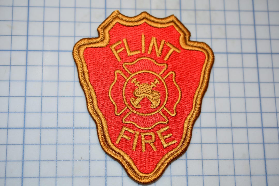 Flint Michigan Fire Department Patch (U.S Fire Patches) - Etsy