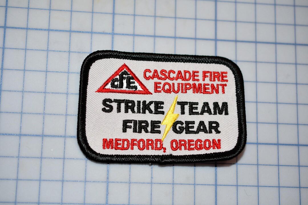 Cascade Fire Equipment Strike Team Fire Gear Patch (U.S Fire Patches ...