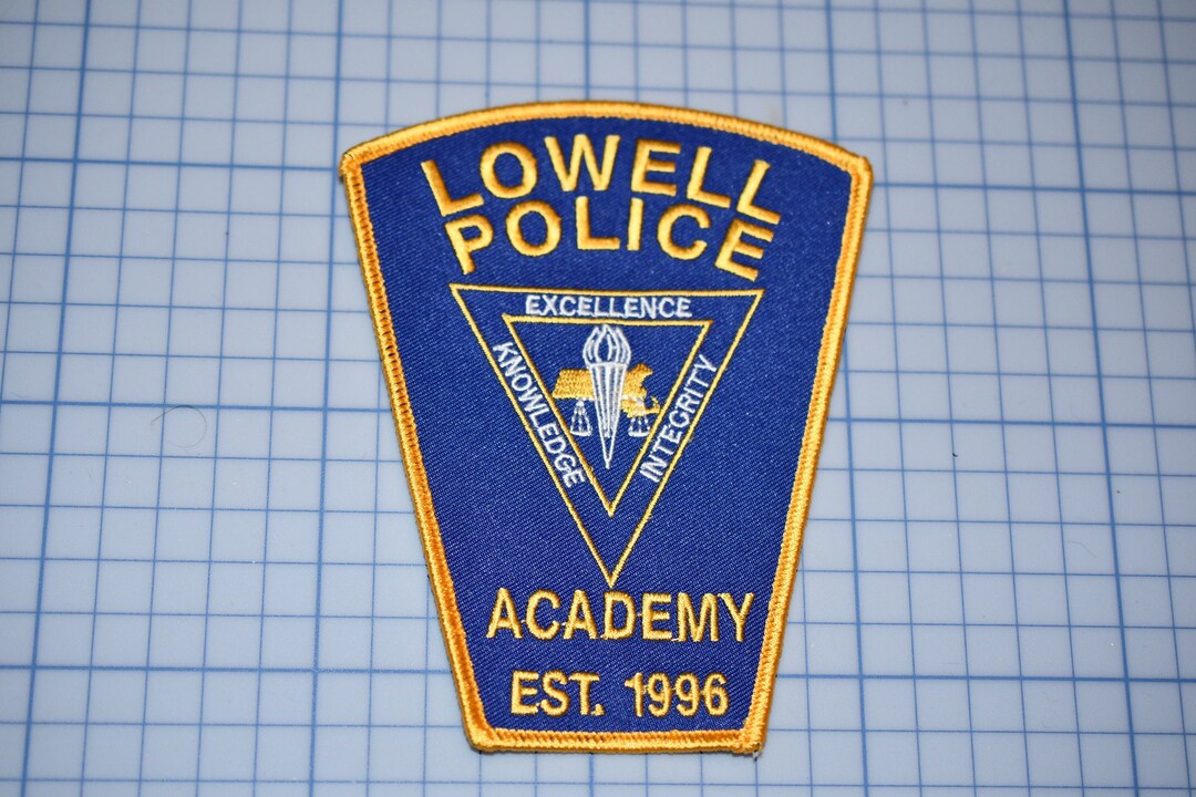 Lowell Massachusetts Police Academy Patch B24 - Etsy