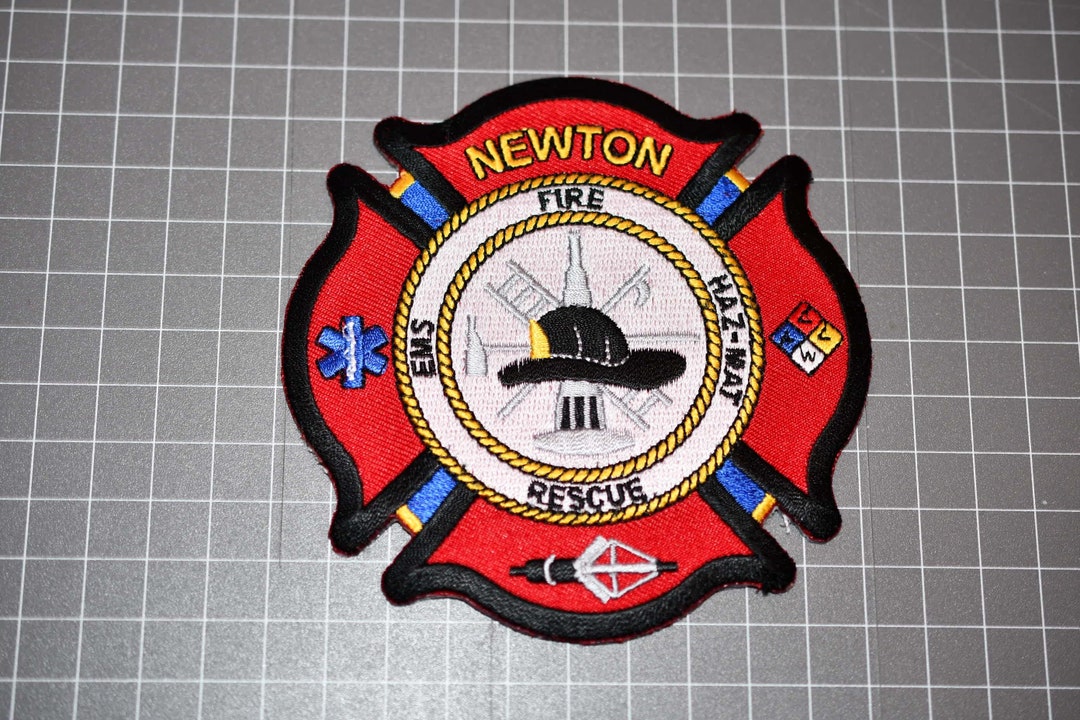 Newton Fire Department Collectable Patch (B19) - Etsy