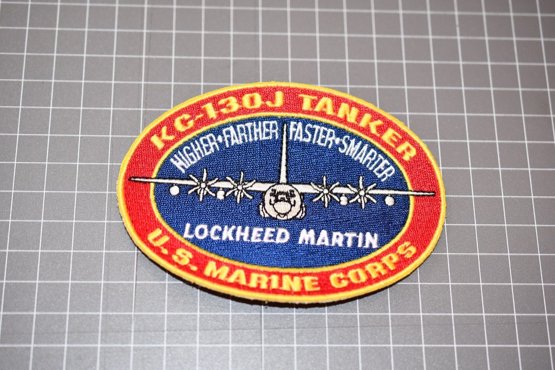 USMC KC-130J Tanker higher-farther-faster-smarter Patch B10-012 - Etsy