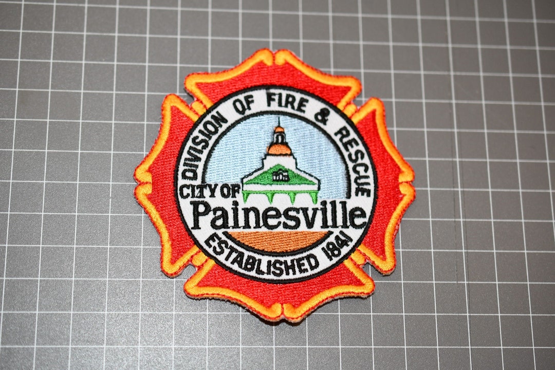 City of Painesville Ohio Fire & Rescue Patch (B23-153) - Etsy