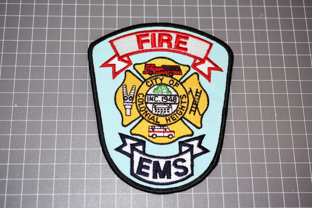 City of Colonial Heights Virginia Fire Patch (U.S. Fire Patches) - Etsy