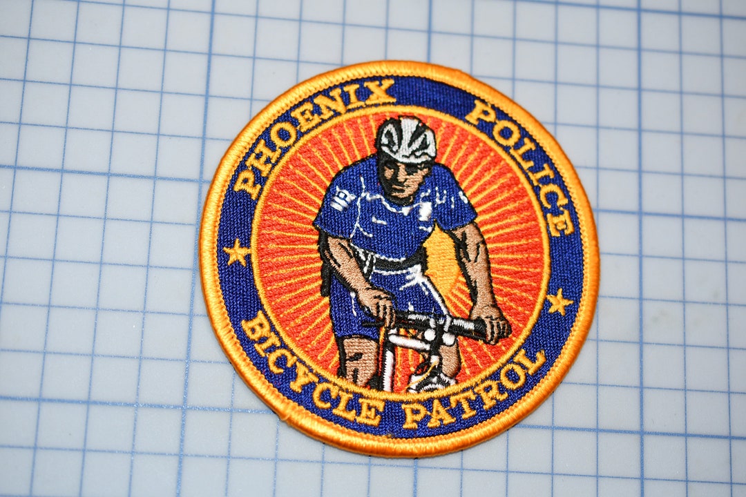 Phoenix Arizona Police Bicycle Patrol Patch B32-388 - Etsy
