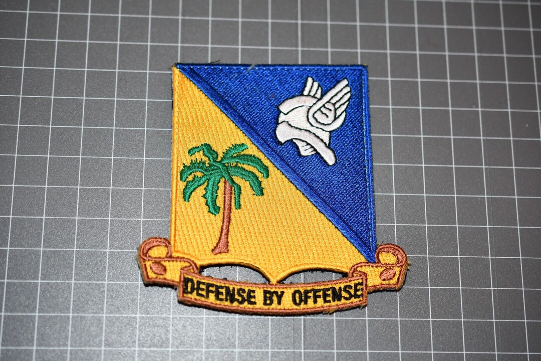 USN 871 Squadron "defense by Offense" Patch (hook & Loop) (B21-148) - Etsy