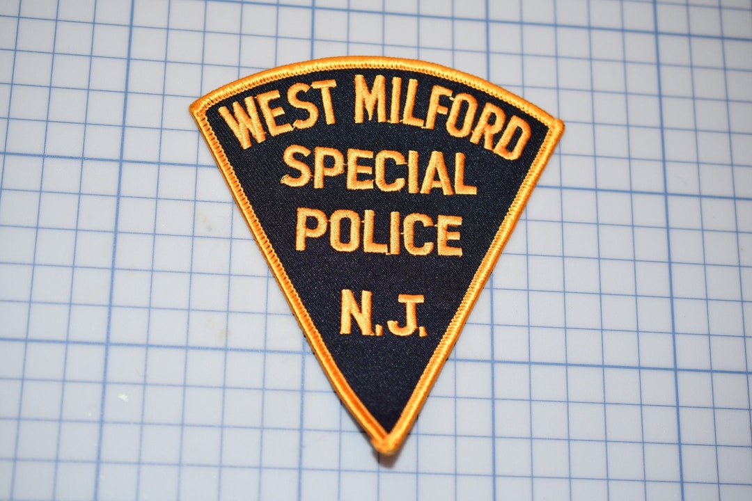 West Milford New Jersey Special PD Patch (S4-284) - Etsy