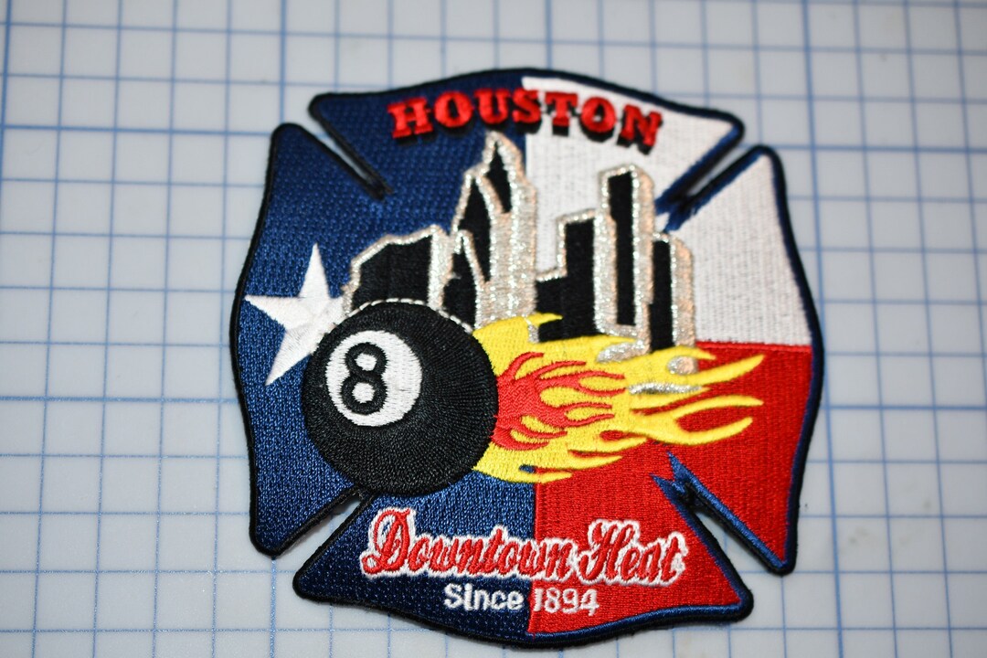 Houston Texas Fire Department Station 8 Patch B11 - Etsy