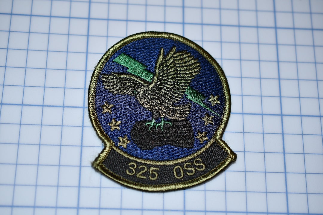 USAF 325 Operational Support Squadron Patch (B21-166) - Etsy