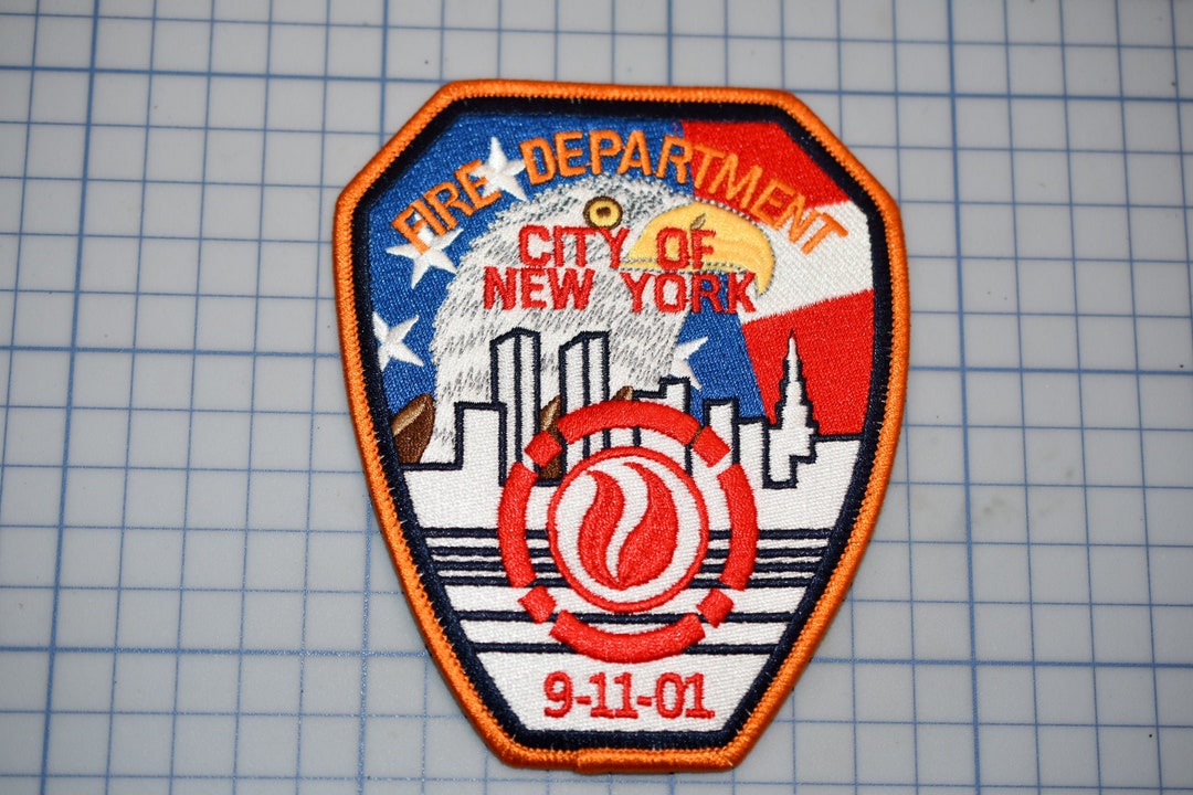 Fire Department City of New York 9-11-01 Patch B11 - Etsy
