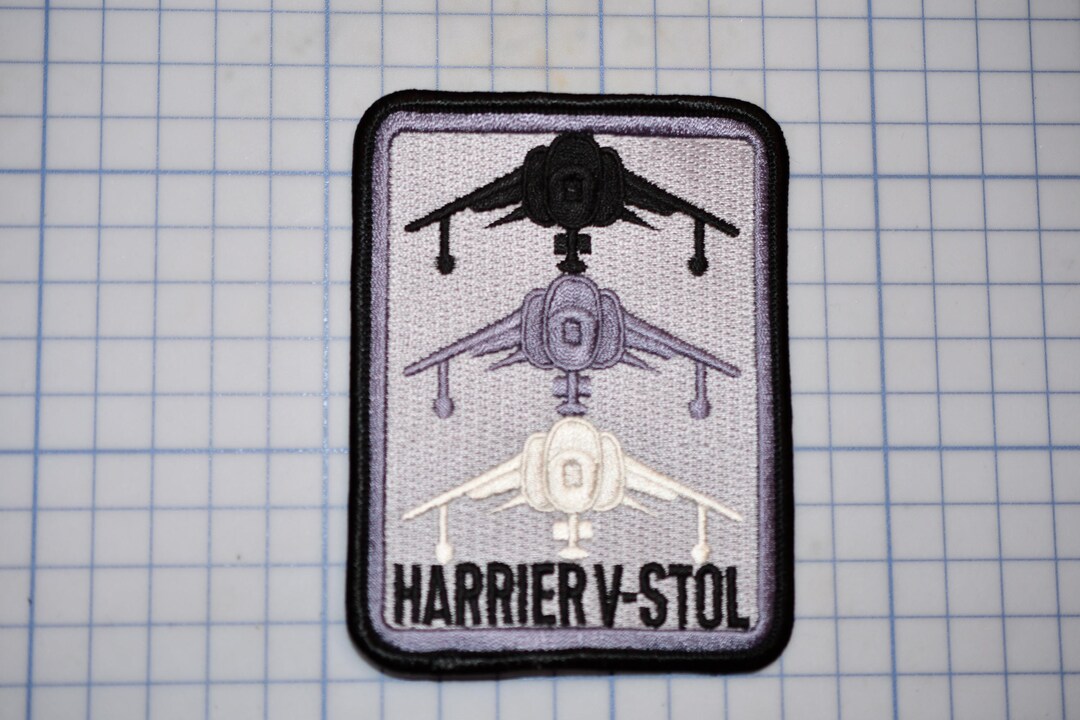 Hawker Siddeley Harrier V-stol Patch B10-032 - Etsy