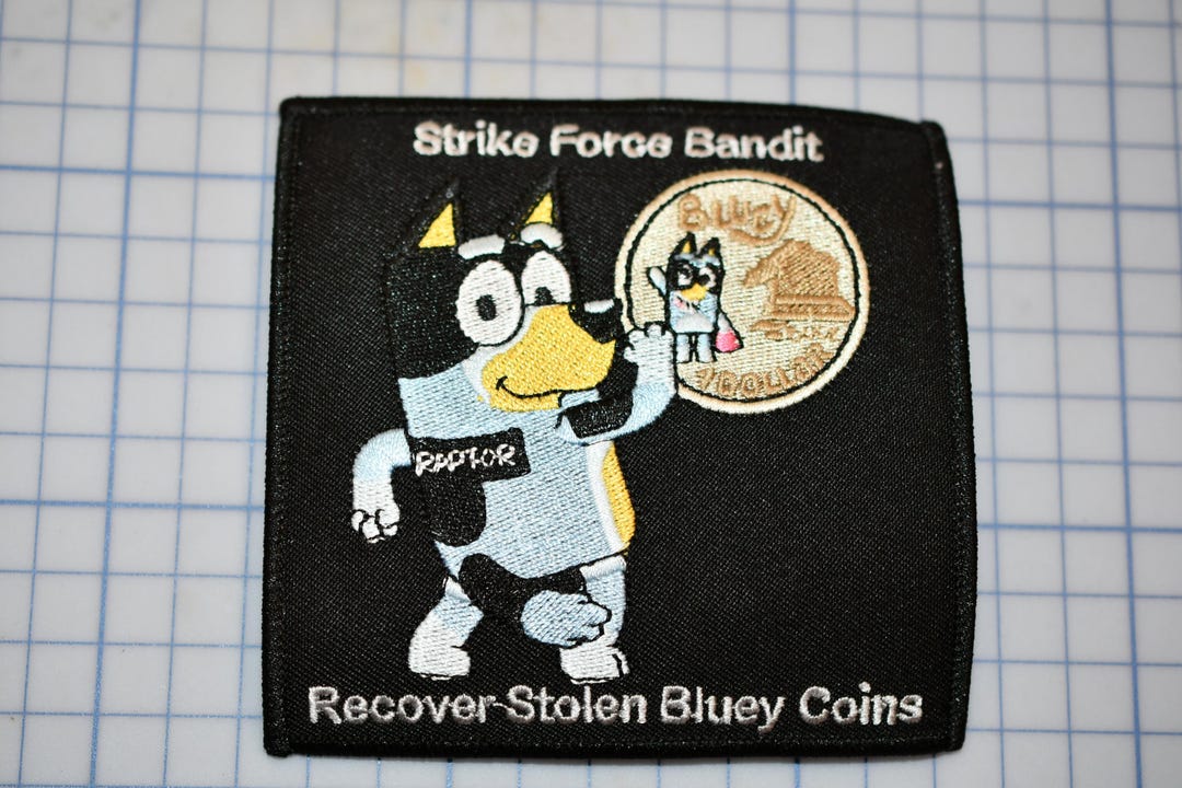 Task Force Bandit Bluey Coins Patch B27-405 - Etsy Australia