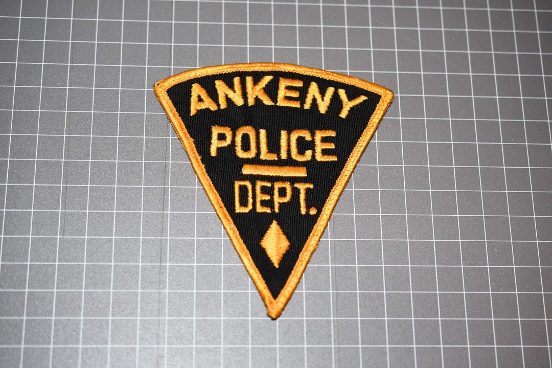 Ankeny Iowa Police Patch B1 - Etsy