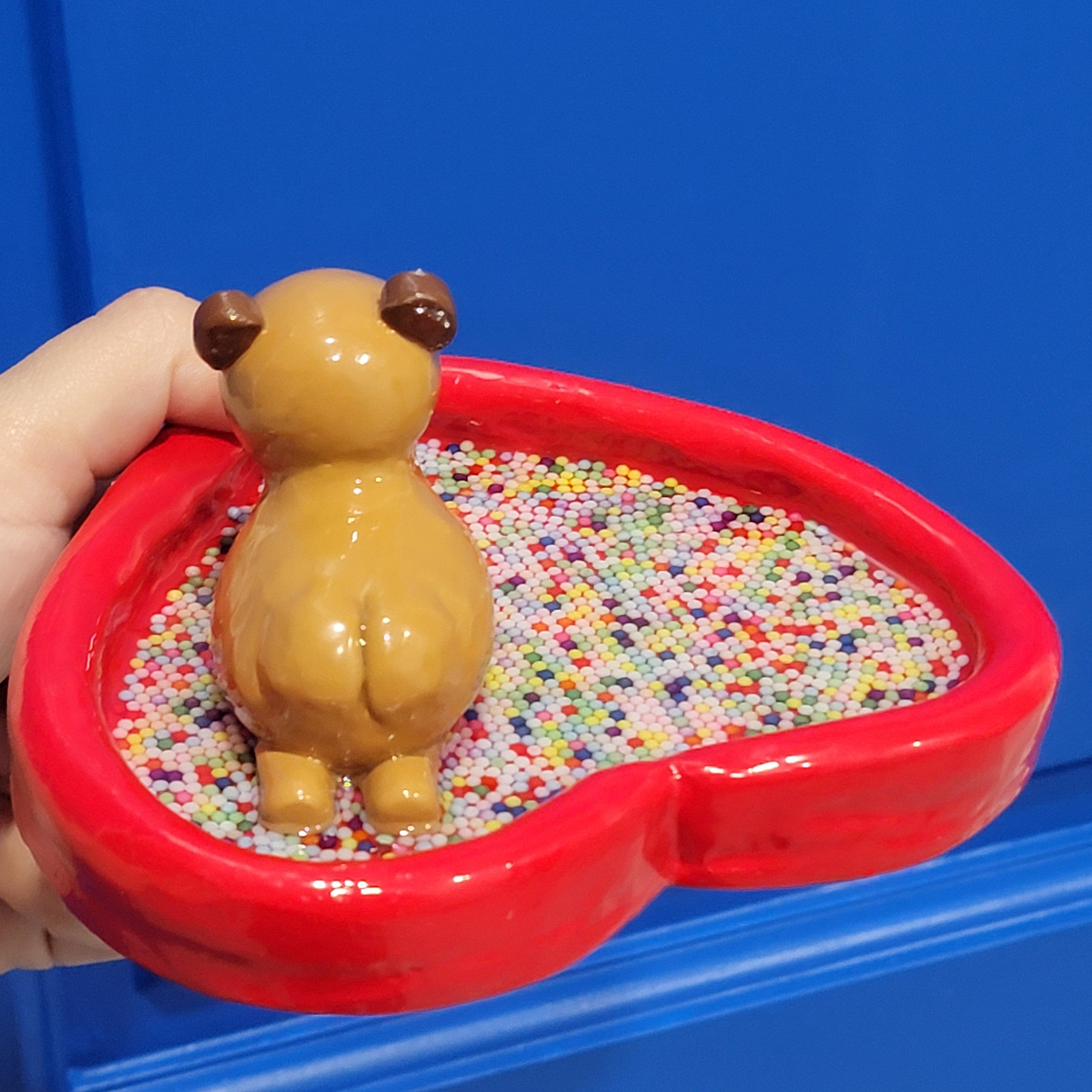 Heart Dish, Valentine's Dish , Capybara Dish, Trinket Tray , Jewelry ...