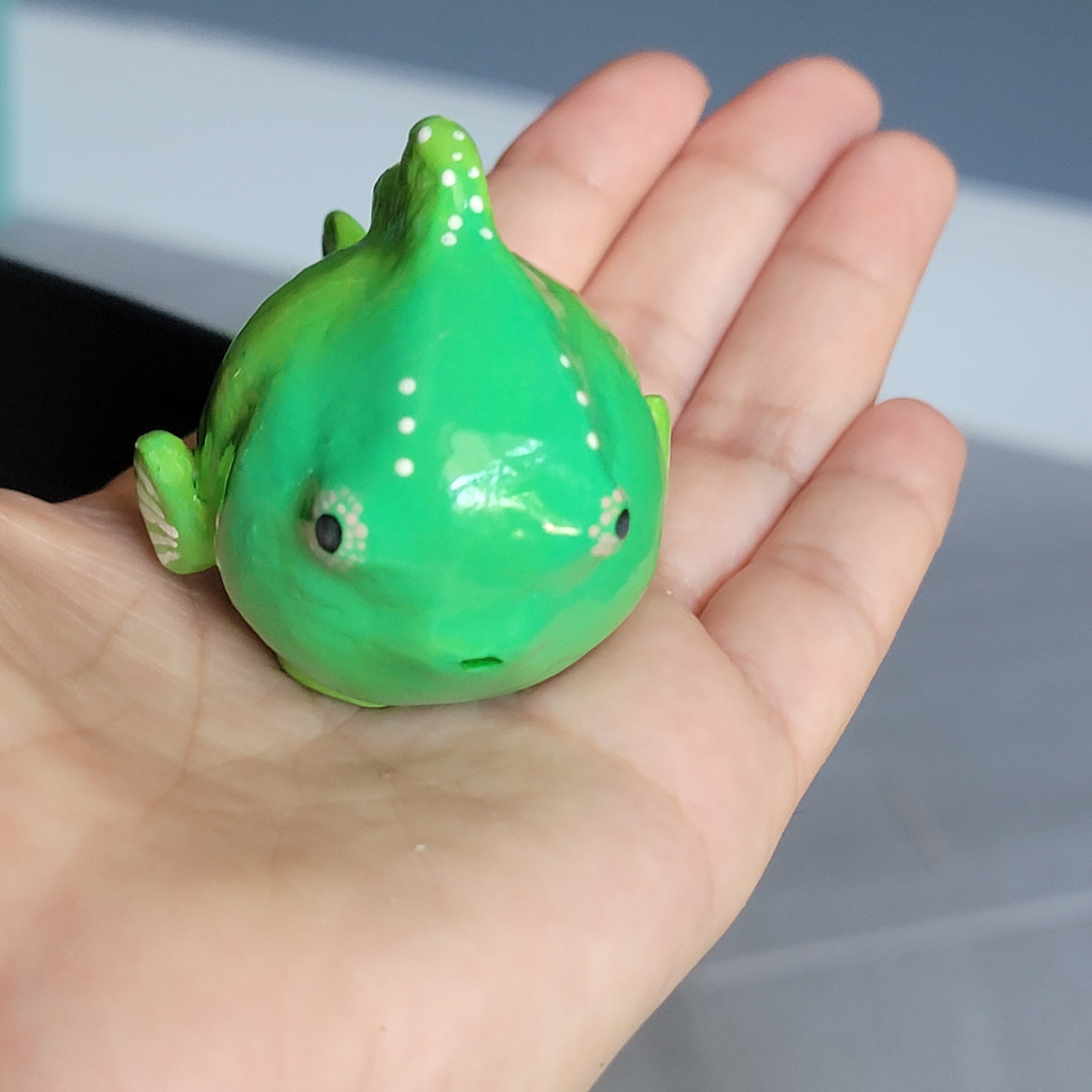 Fish Figurine Lumpsucker Fish Cute Fish Figurine Cute Fis - Etsy