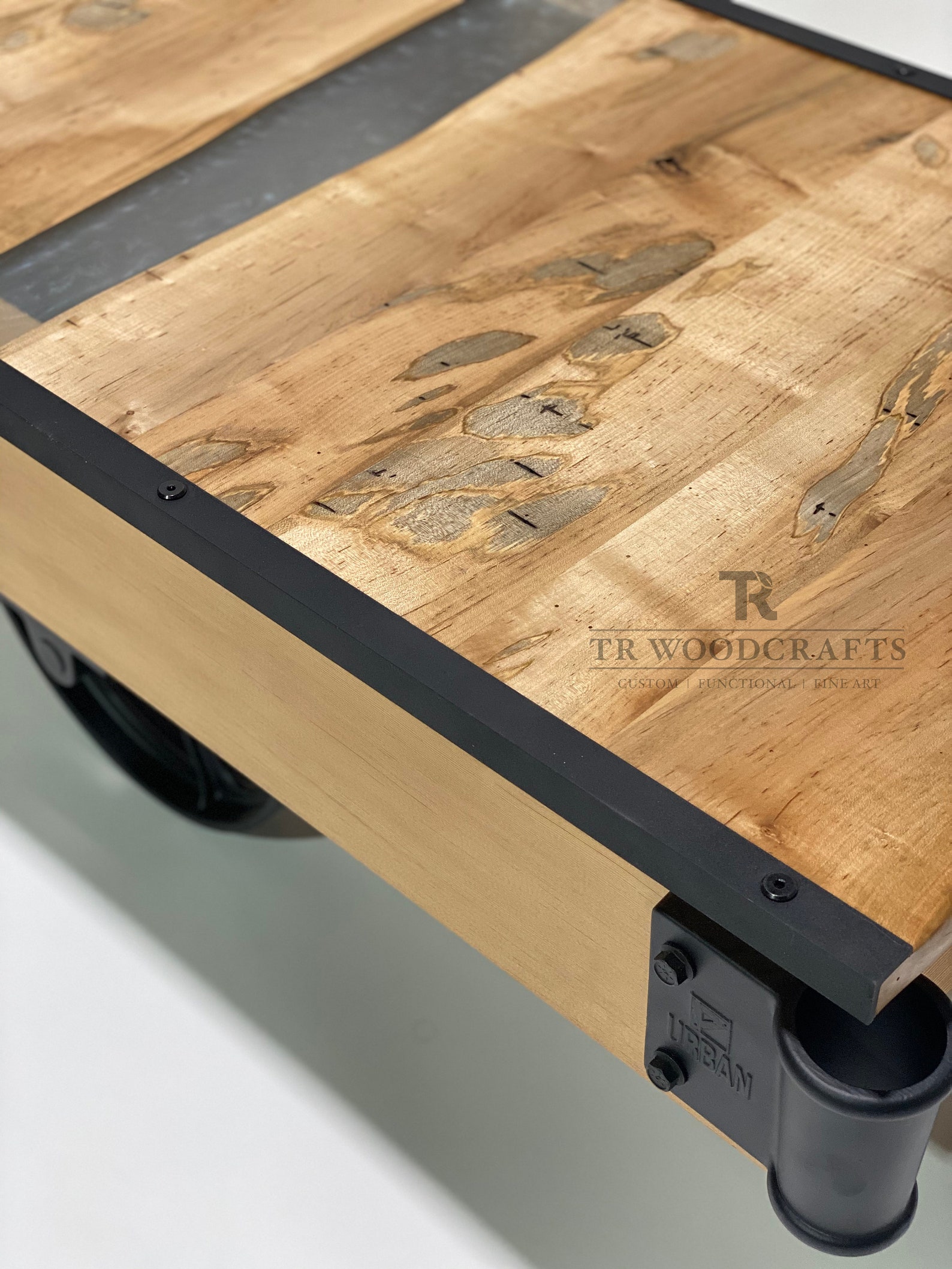 Industrial Cart Coffee Table - Etsy