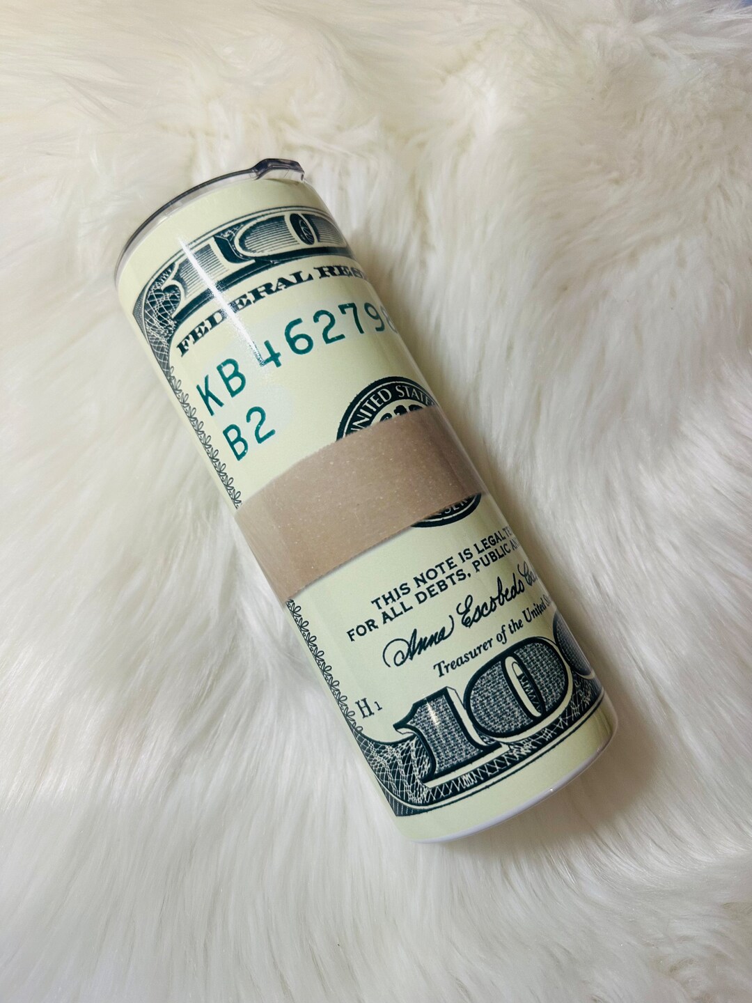 Money Tumbler | Gag Gift | White Elephant Gift | Custom Tumbler ...
