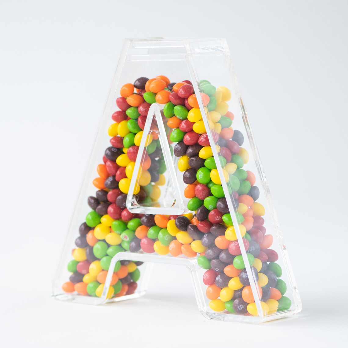 Acrylic Initial Candy Letter Fillable Letters With You - Etsy