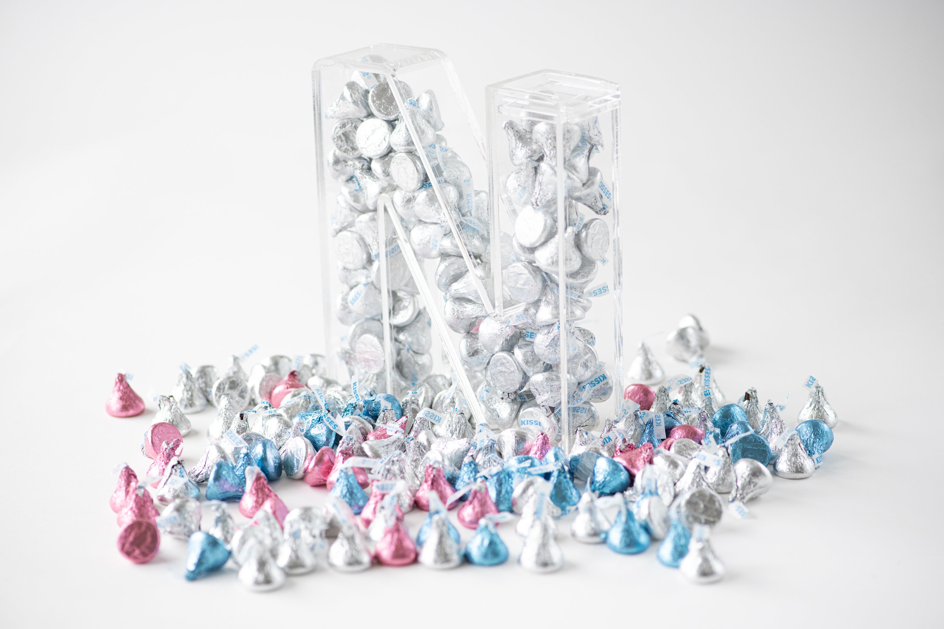 Acrylic Initial Candy Letter Fillable Letters With You - Etsy