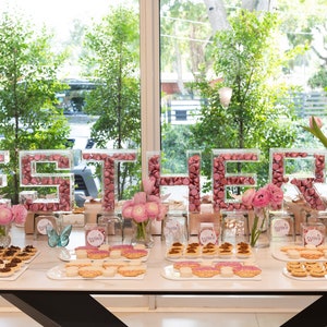 Acrylic Initial Candy Letter, Fillable Letters With You Favorite Candy ...