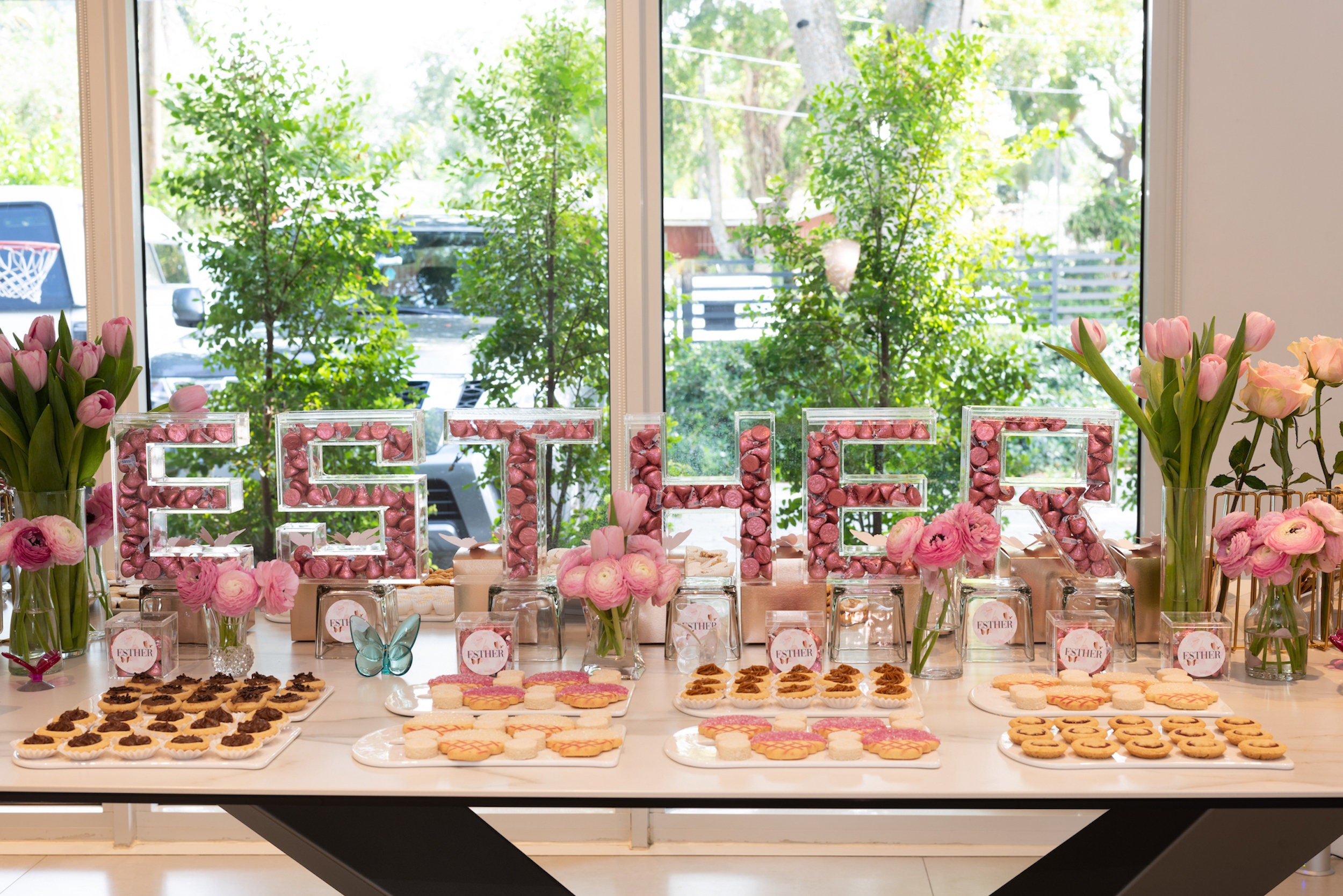 Acrylic Initial Candy Letter Fillable Letters With You - Etsy