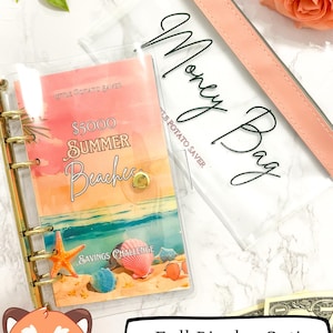 1k 2.5k 5k Summer Beaches SCRATCH OFF Savings Challenge | for A6 Budget ...