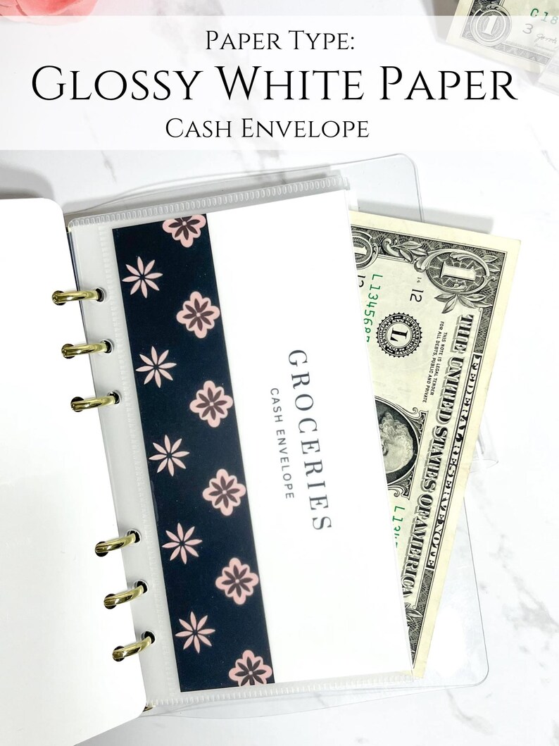 Boss Babe Cash Envelope L Custom Cash Stuffing Envelopes A6 for ...