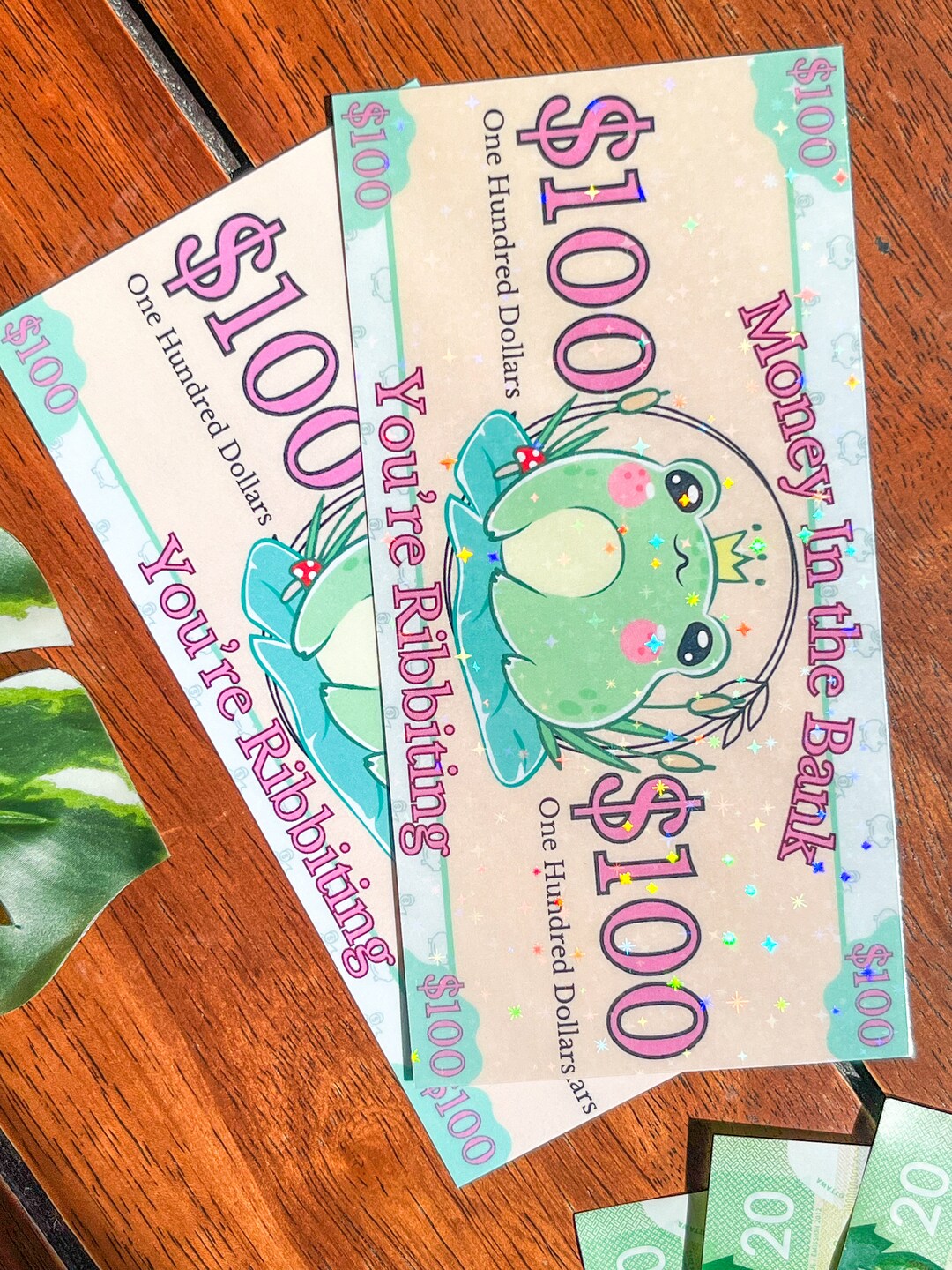 FROG Prop Money Placeholder - Cute Animals 2nd Edition| 1-1000 Fully ...