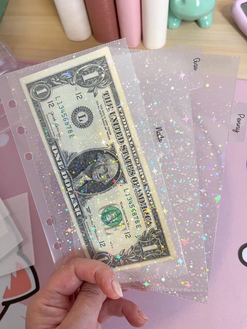 Starlight Tab Cash Envelopes | for Budget Binder or Wallet Organizing ...