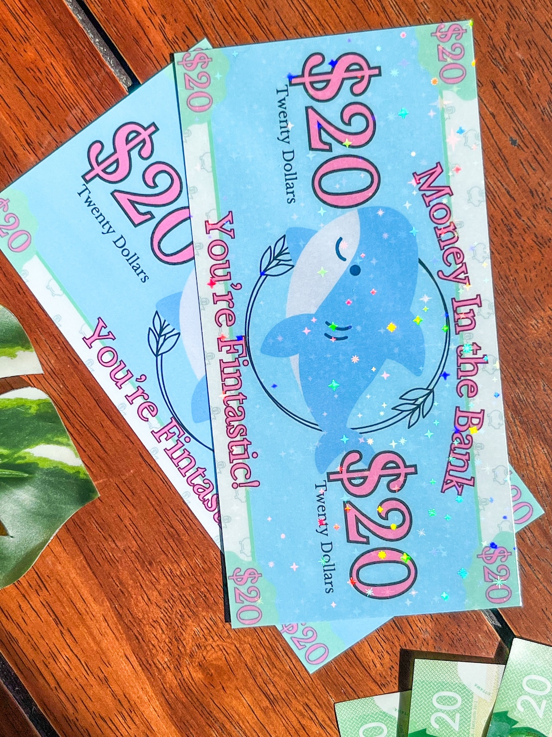 SHARK Prop Money Placeholder - Cute Animals 2nd Edition| 1-1000 Fully ...