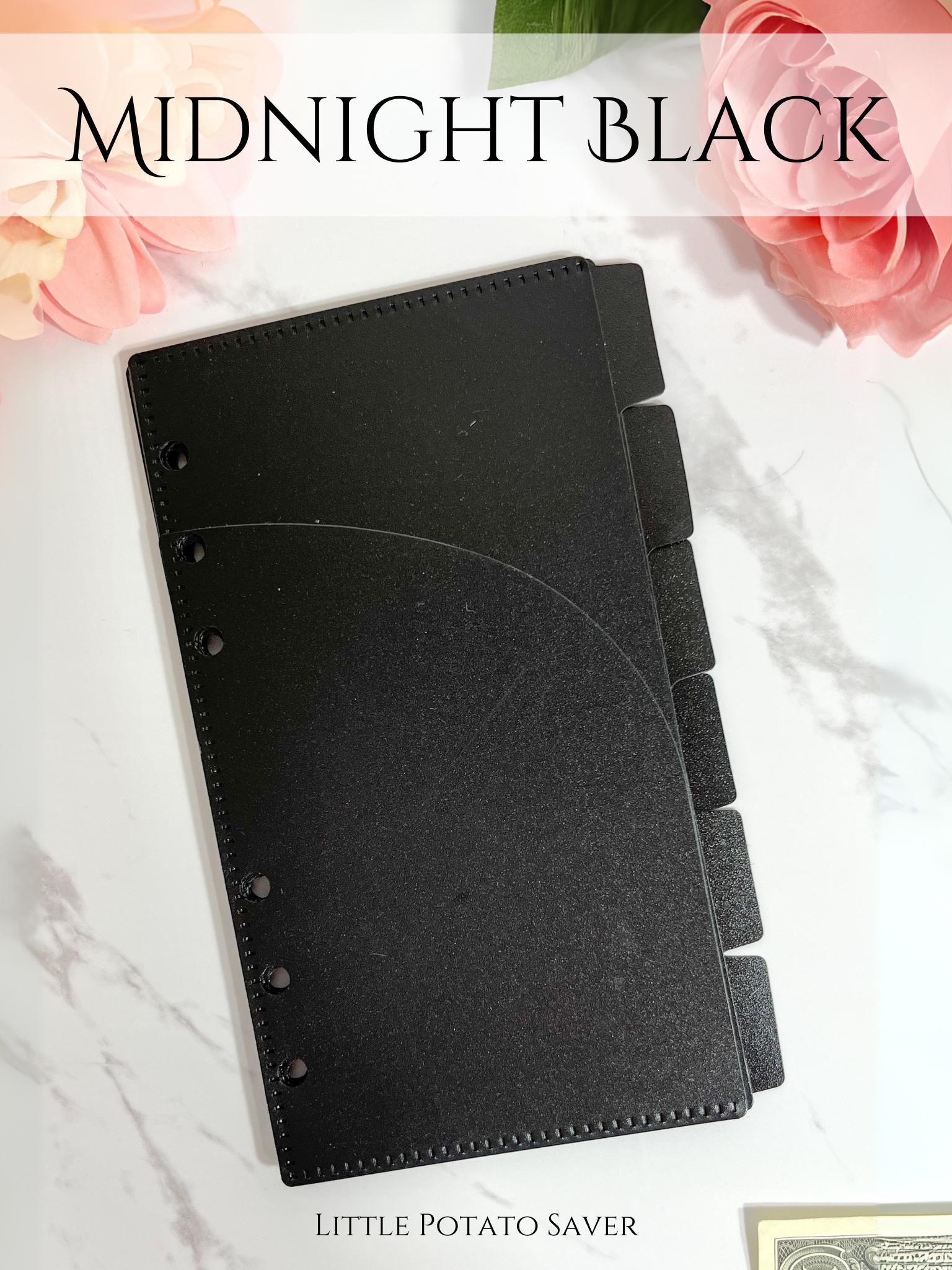 A6 Double Slot Cash Envelope With Tabs Dividers | Index Tab Stickers ...