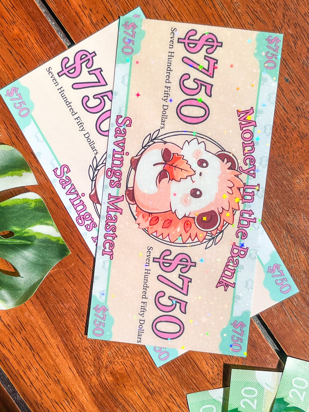 HEDGEHOG Prop Money Placeholder - Cute Animals 2nd Edition| 1-1000 ...