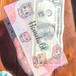 Cute Kittens Cash Envelopes | Cash Stuffing | A6 Cash Envelope System ...