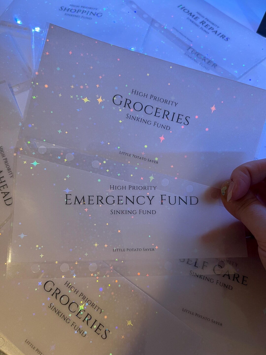 HIGH PRIORITY Sinking Fund Cash Envelopes | Minimalistic Collection ...