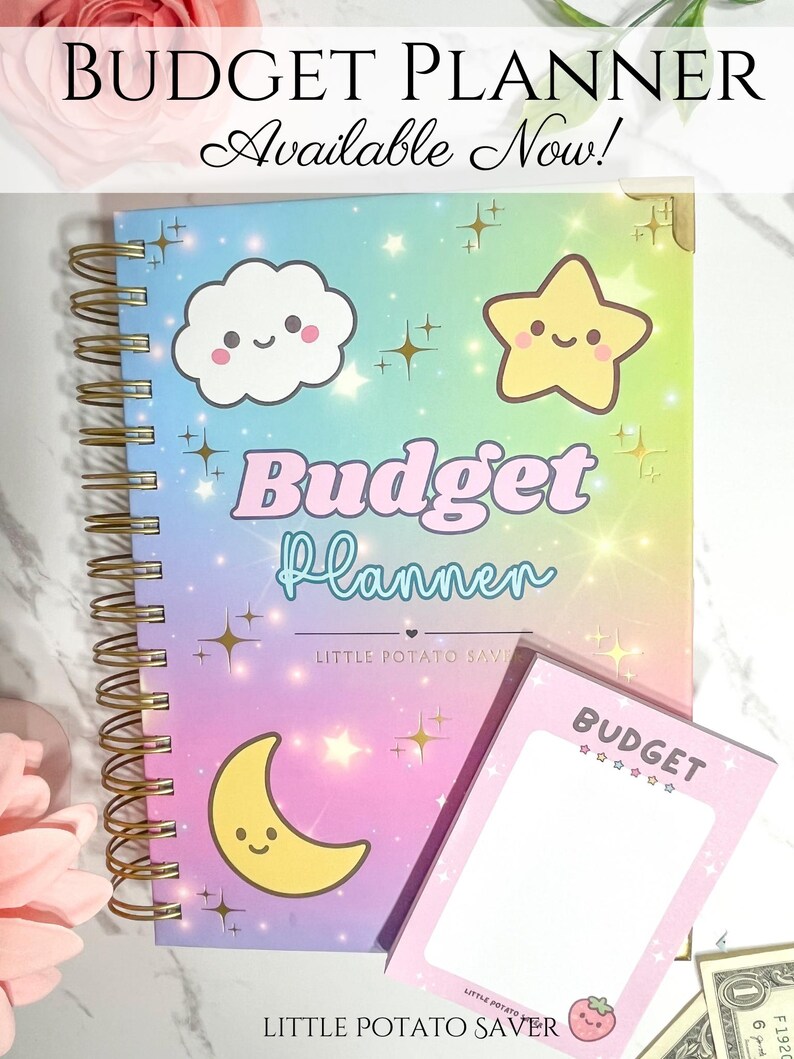 Cute Expense Tracker Note Pad | 50 Sheets A6 Size | Budget Sheet ...