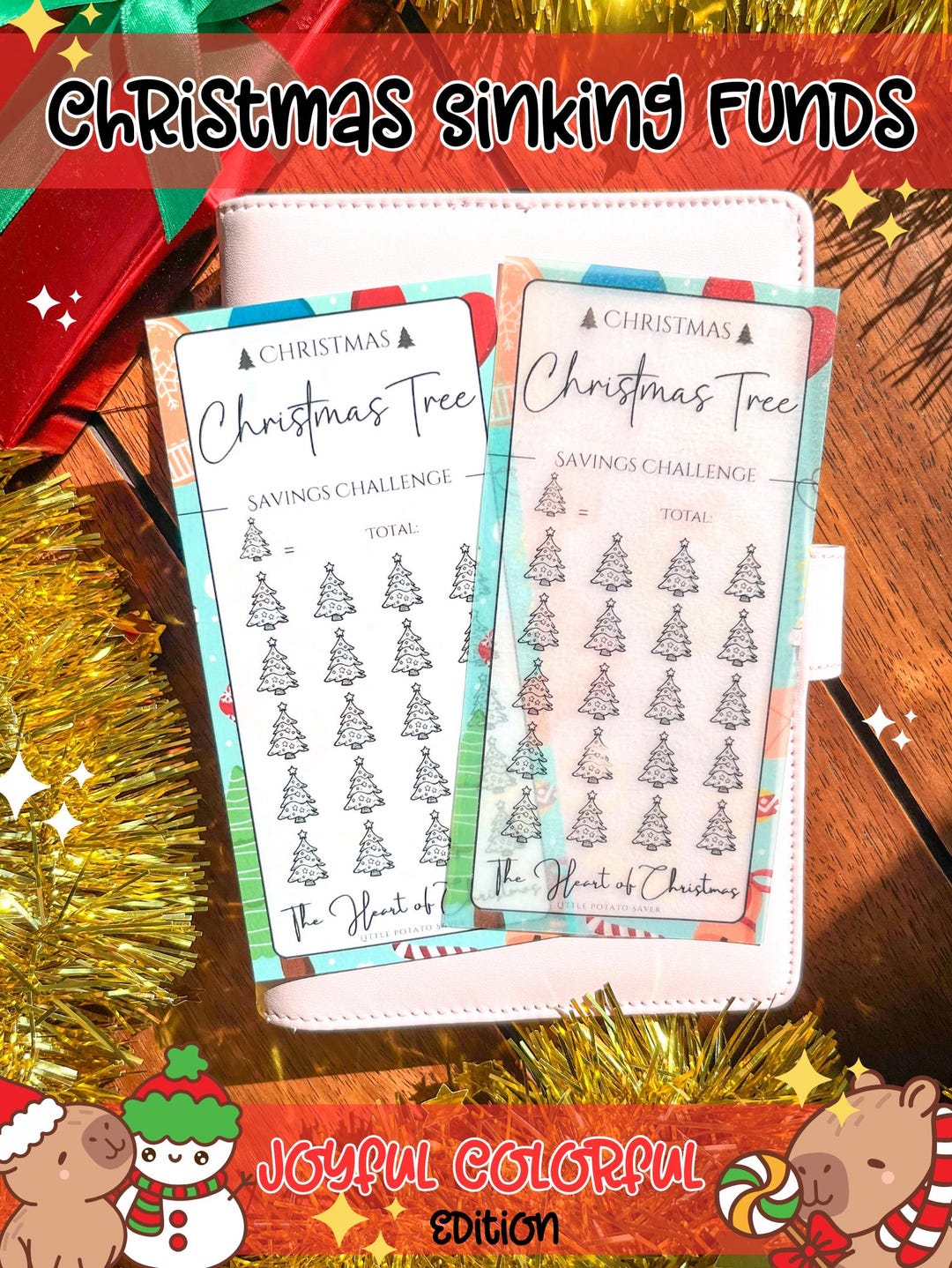 Christmas Tree - Joyful Christmas Sinking Funds Savings Challenge ...